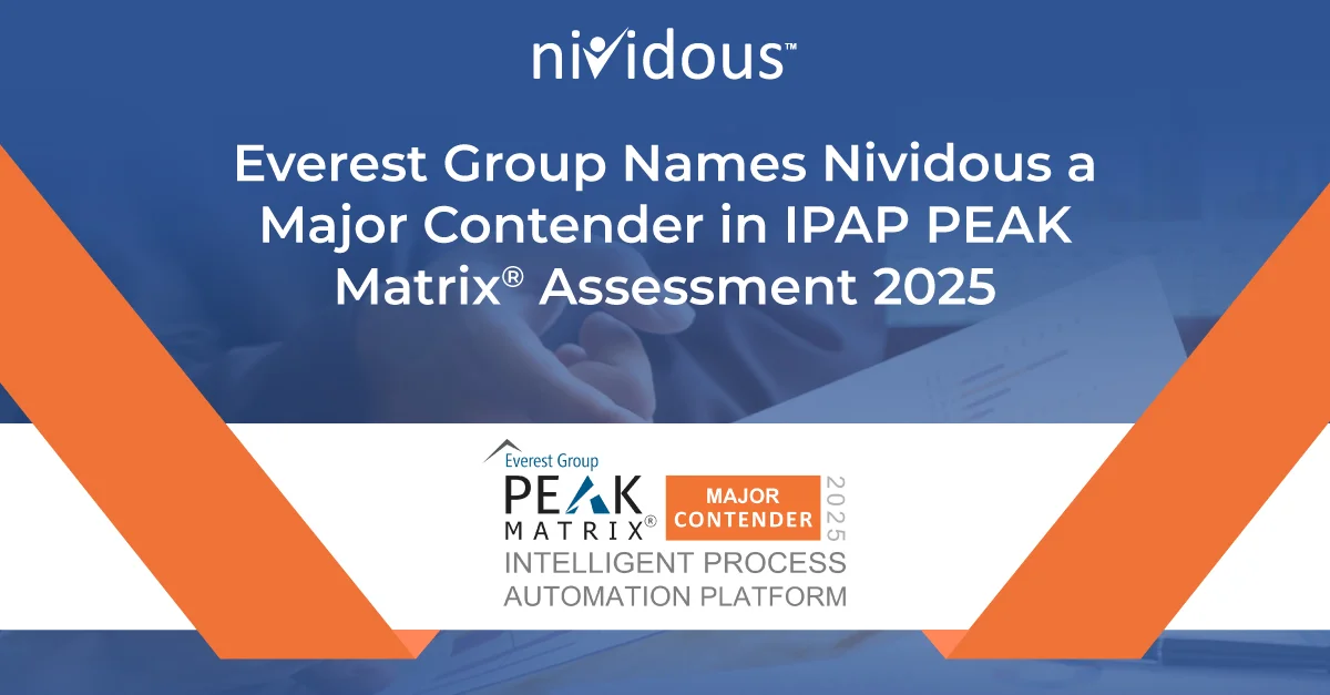 Everest Group Names Nividous a Major Contender in IPAP PEAK Matrix ...